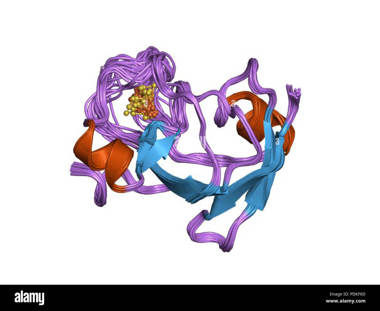 94 PDB 1pfd EBI Stock Photo - Alamy