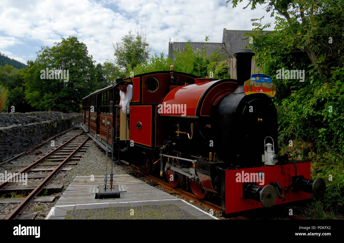Corris Railway, Corris, Gwynedd,Wales UK Stock Photo - Alamy