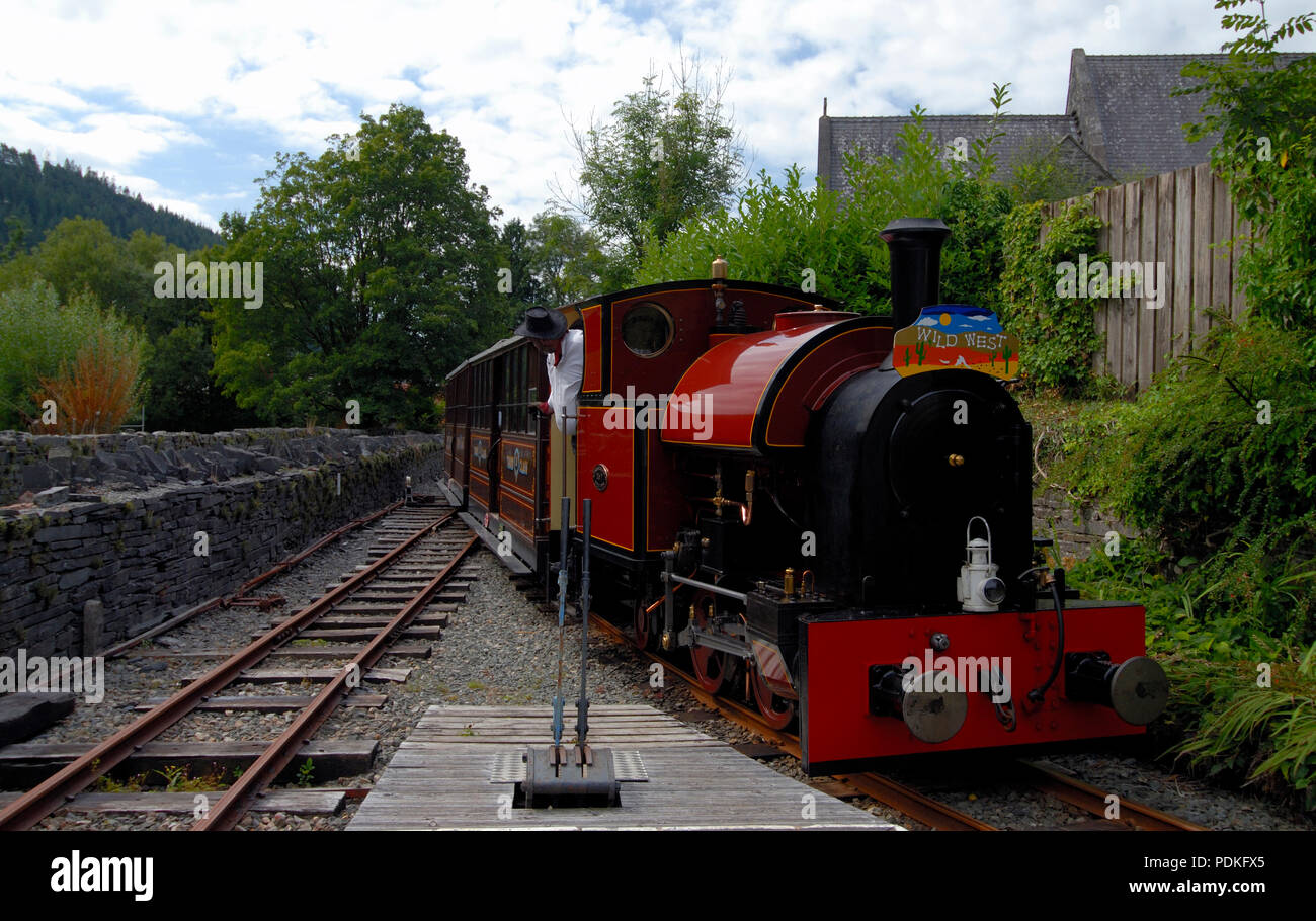 Corris Railway, Corris, Gwynedd,Wales UK Stock Photo - Alamy