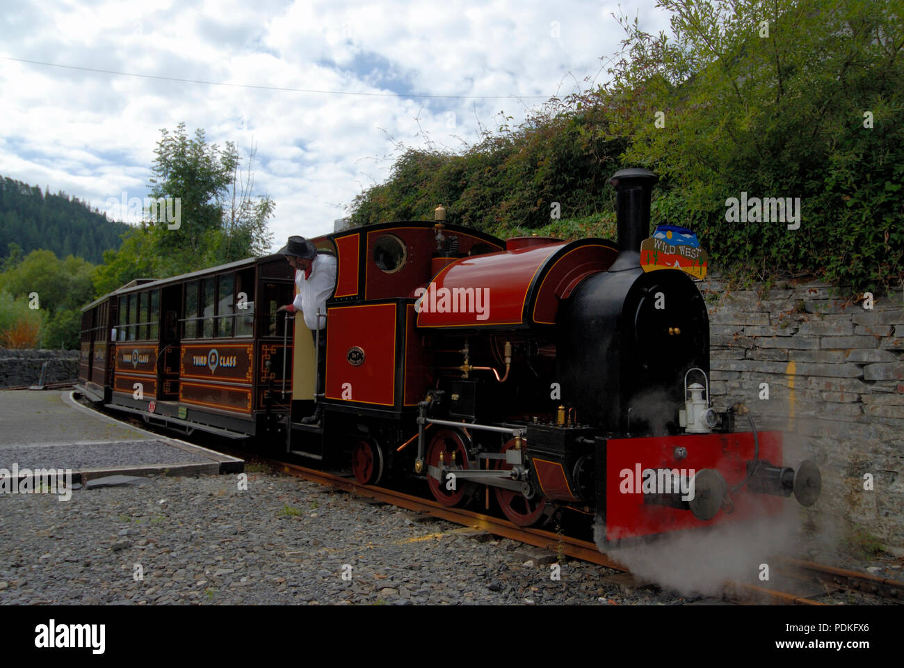 Corris Railway, Corris, Gwynedd,Wales UK Stock Photo - Alamy