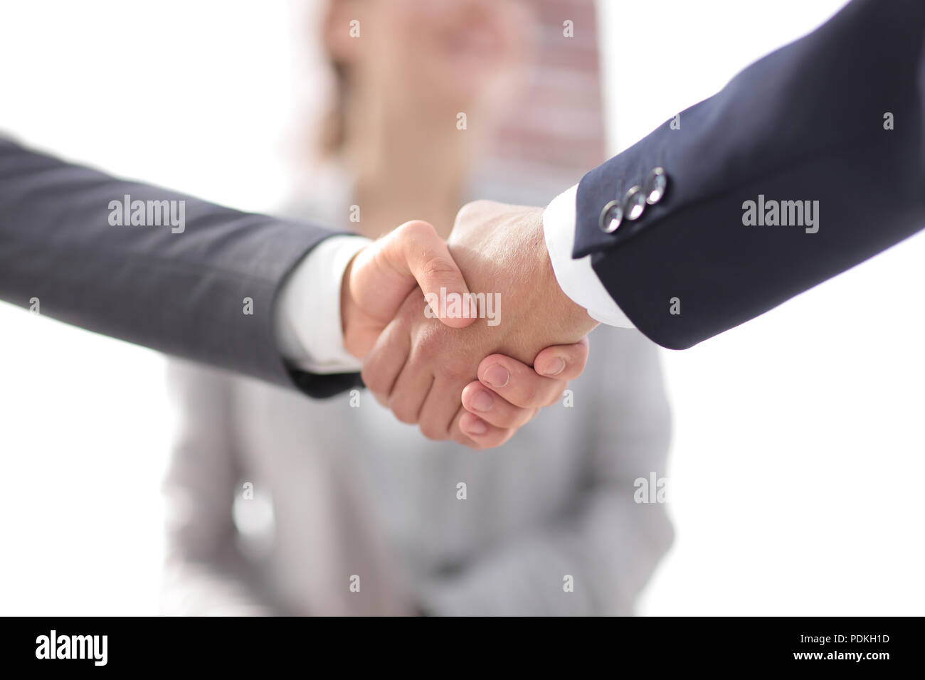 closeup.handshake of business partners Stock Photo - Alamy