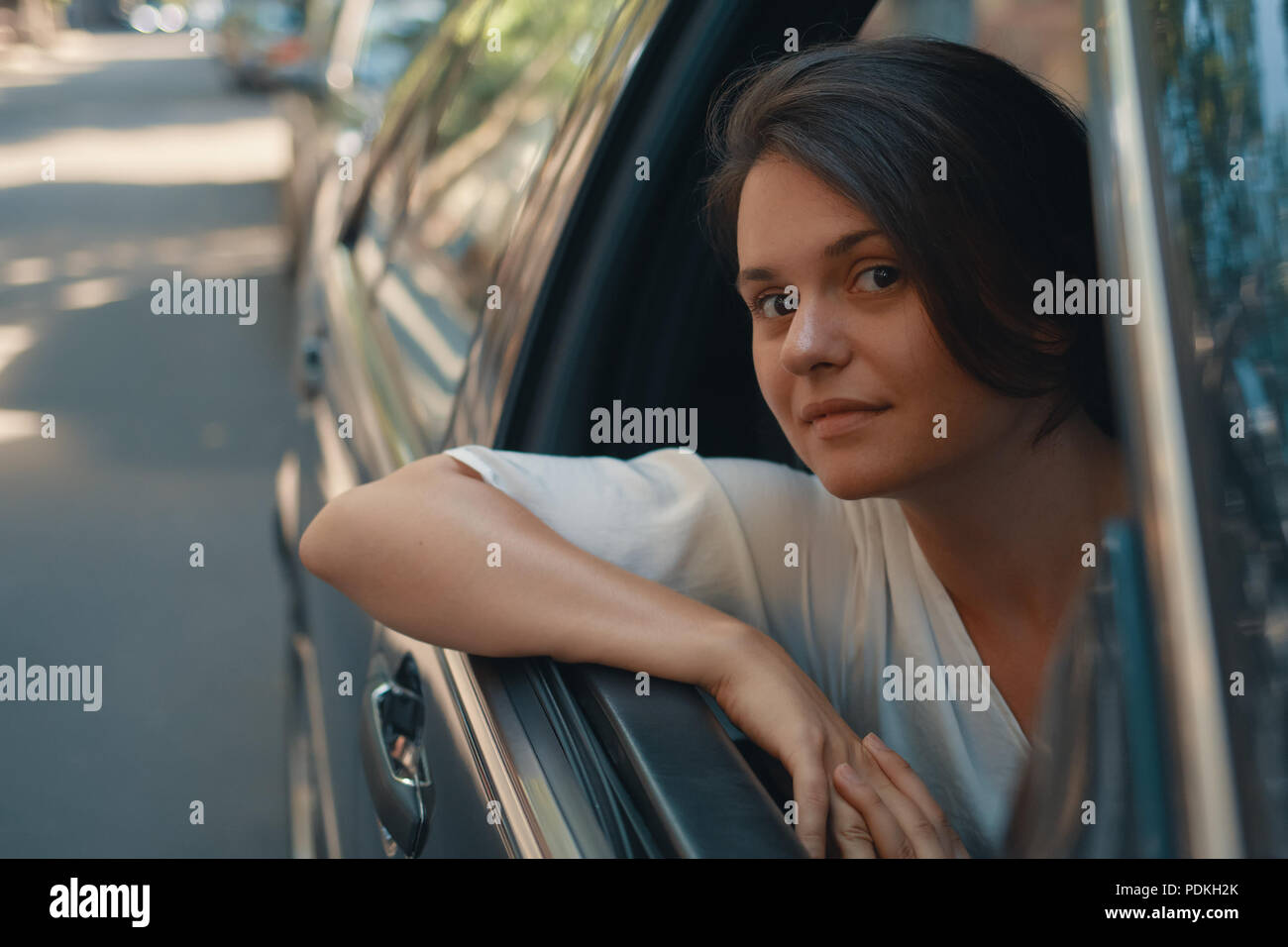 Front seat passenger free hi-res stock photography and images - Alamy