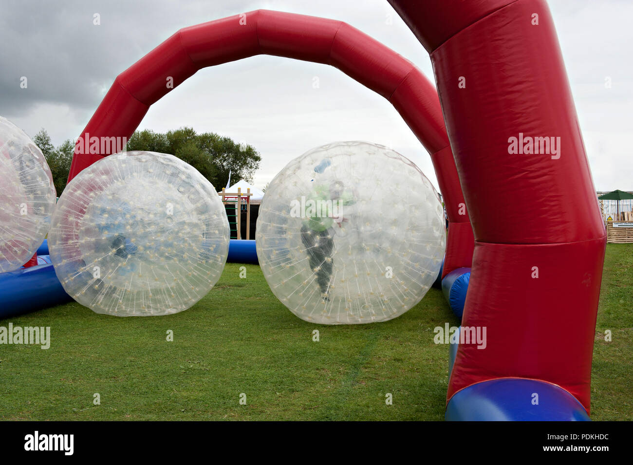 Zorb racing hi-res stock photography and images - Alamy