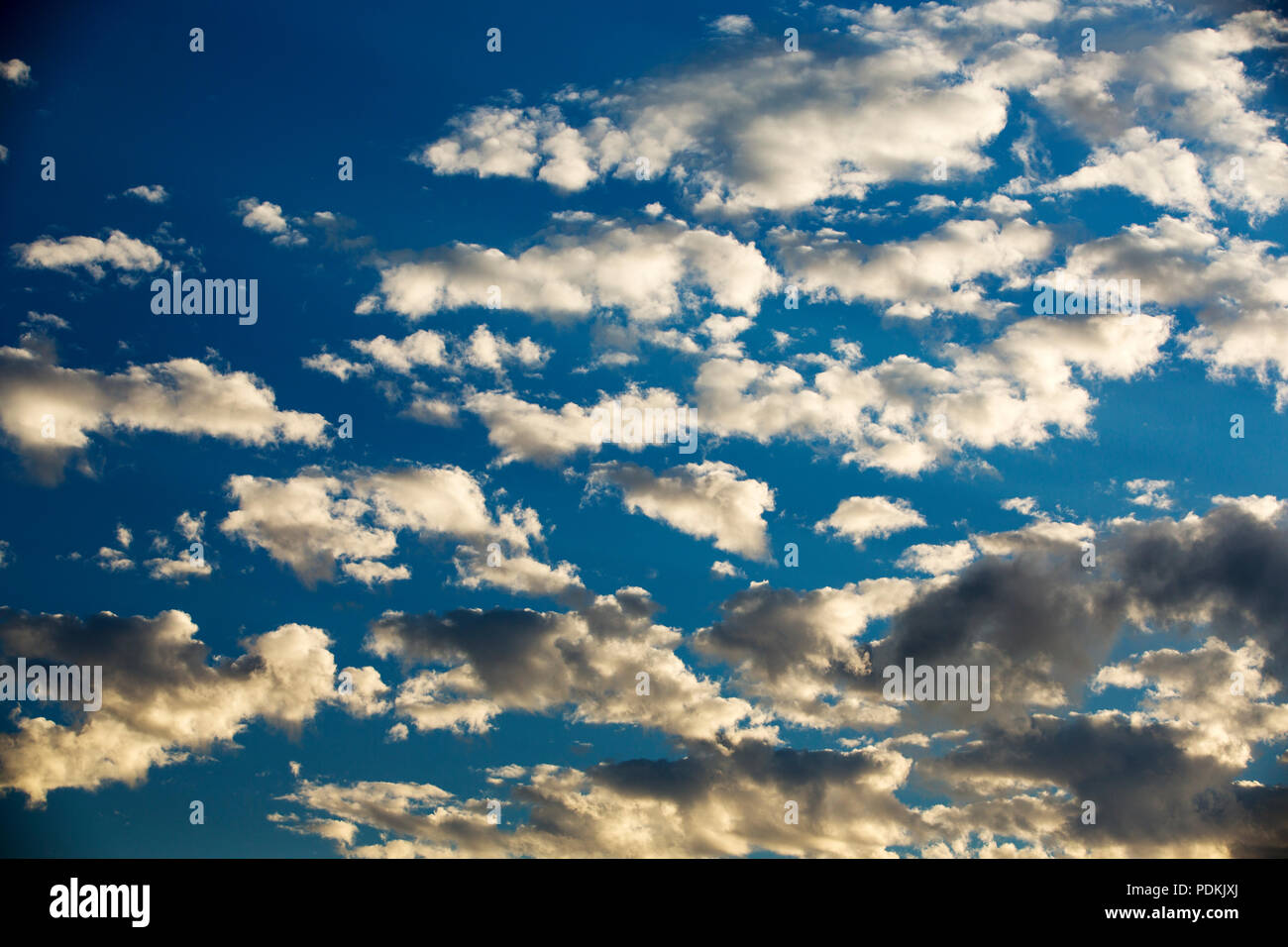 Interesting cloud patterns over the Lake District, UK Stock Photo - Alamy