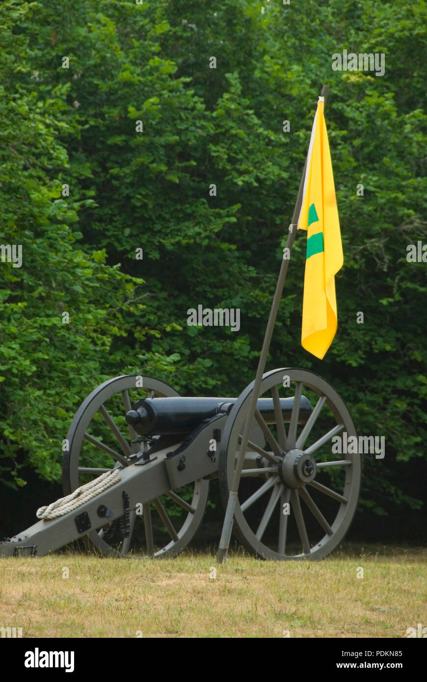 Cannon, Civil War Re-enactment, Willamette Mission State Park, Oregon ...