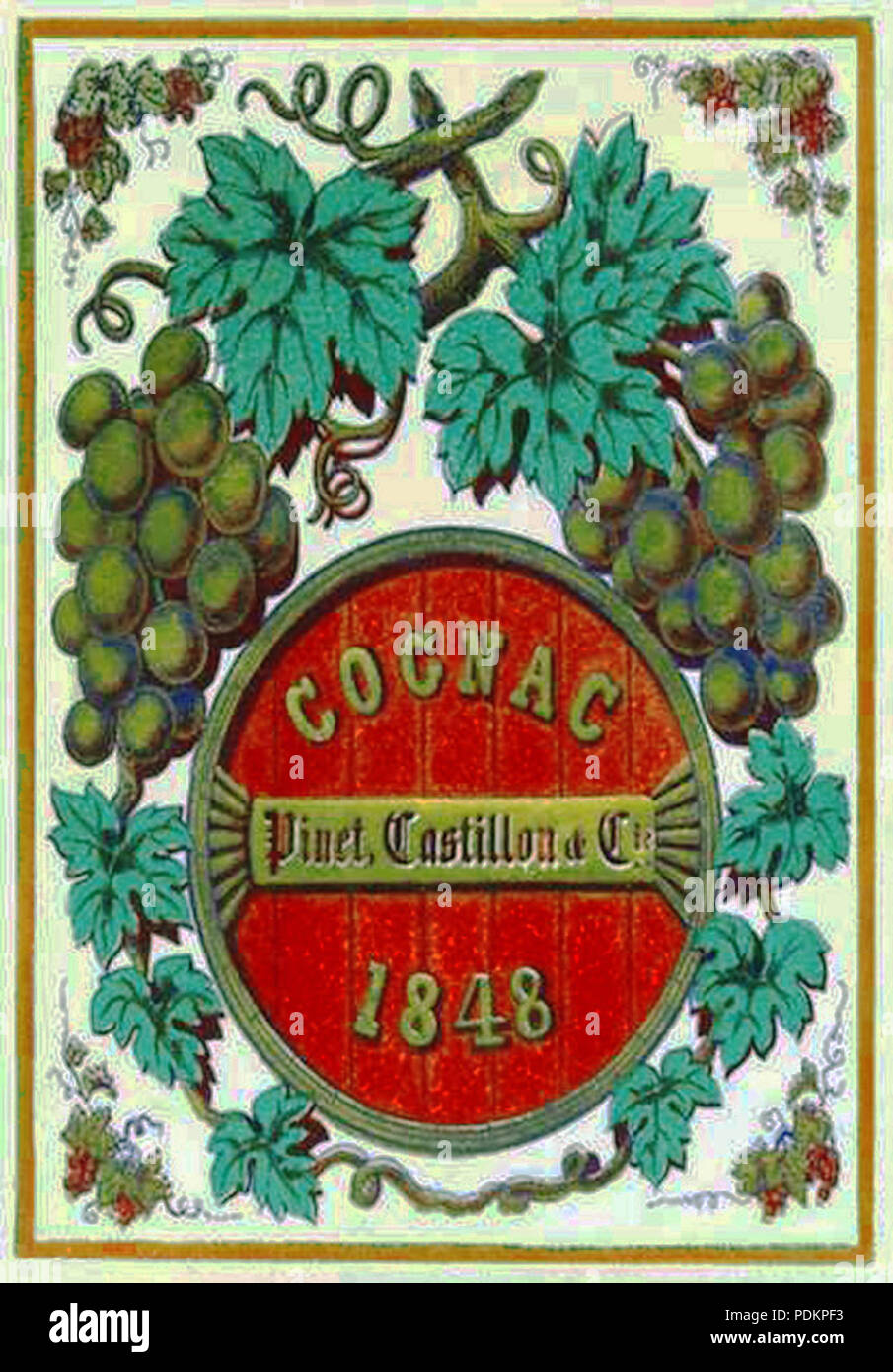 102 Cognac 1848 Stock Photo - Alamy