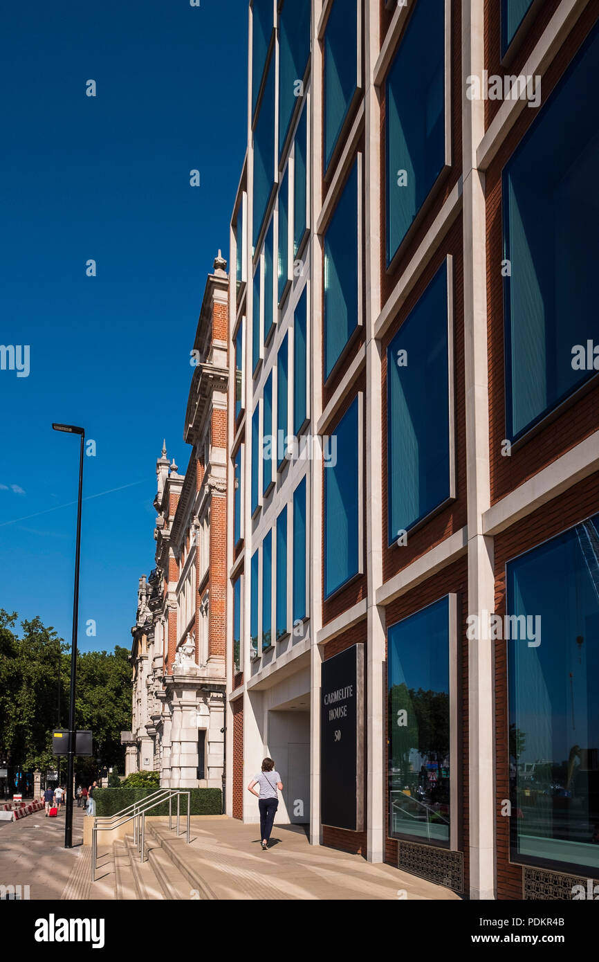 Carmelite House, 50 Victoria Embankment, London, England, U.K Stock ...