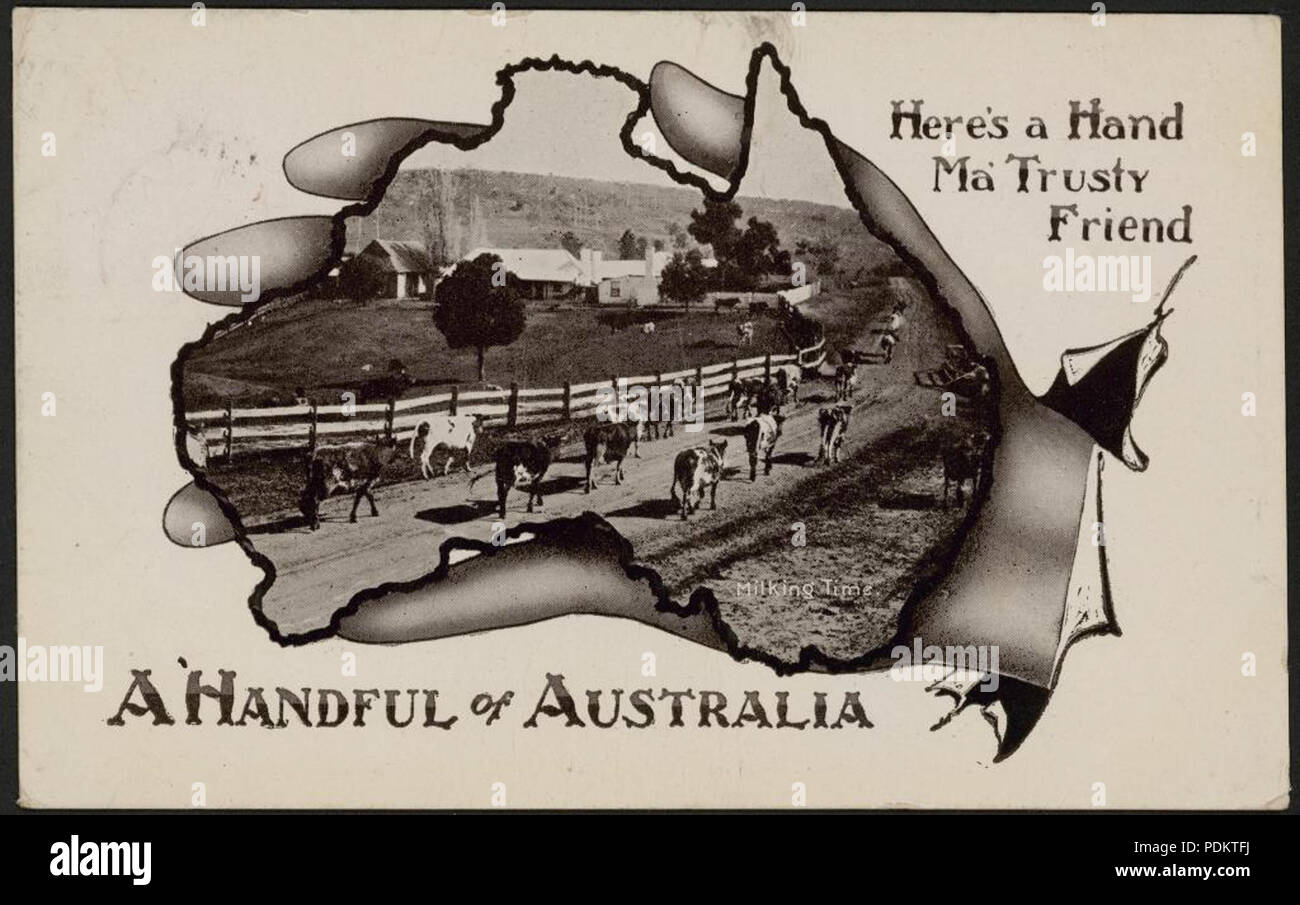 Early settlers farming in australia hi-res stock photography and images ...