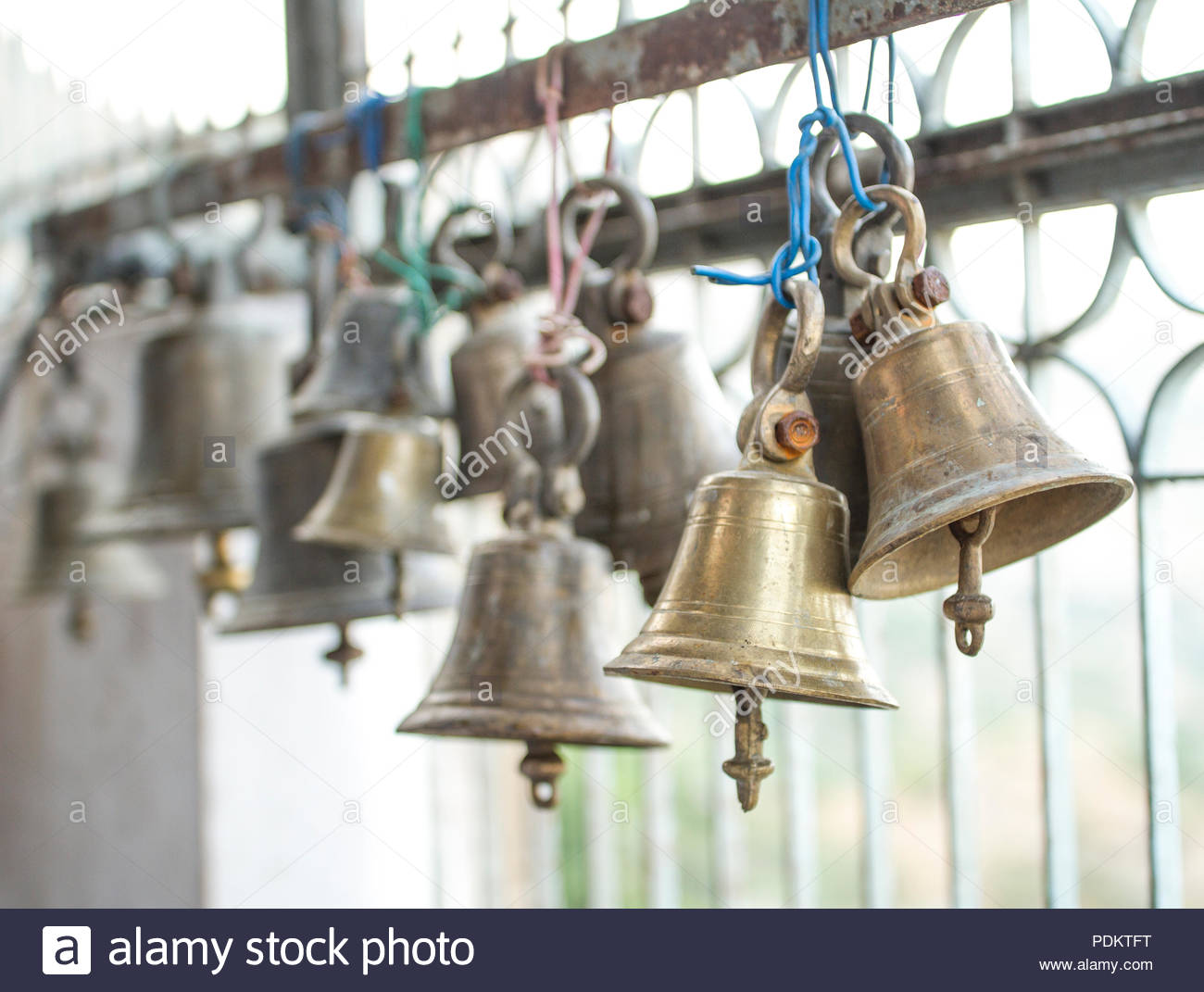 Indian Spirituality Bell Temple High Resolution Stock Photography and ...