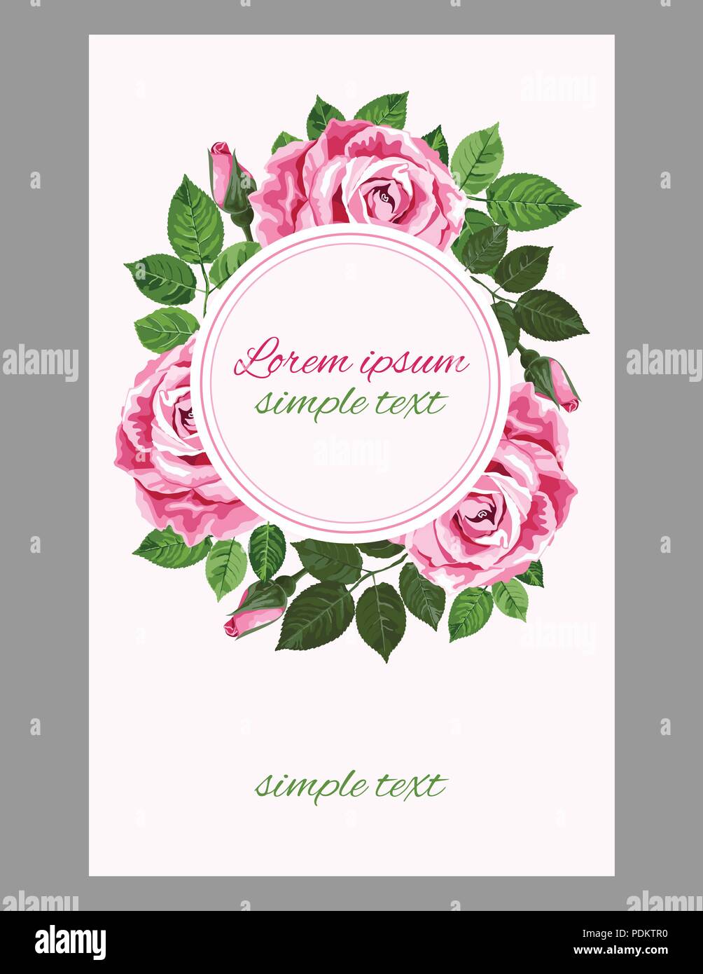 Round frame vector vectors hi-res stock photography and images - Alamy