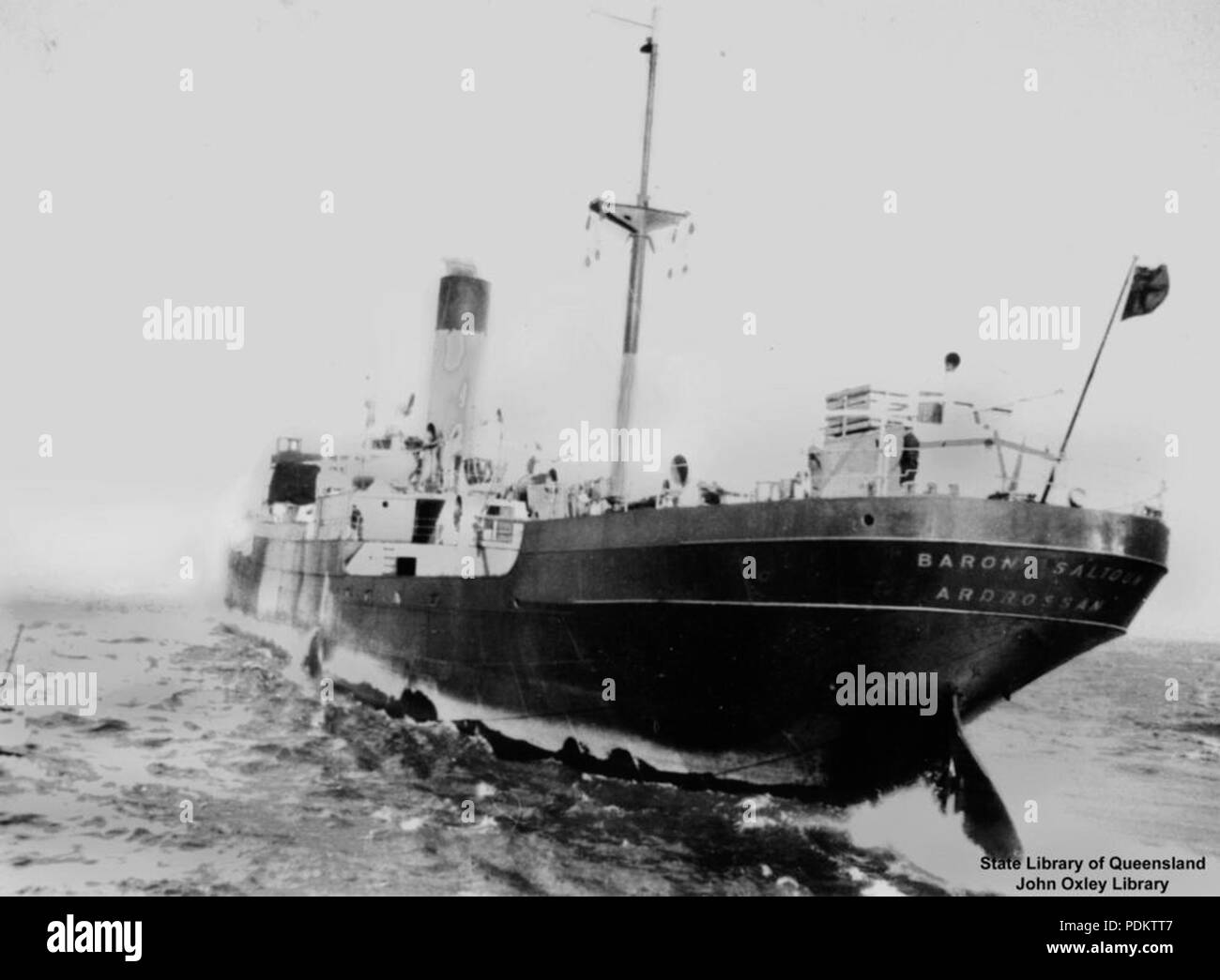 22 StateLibQld 1 133677 Baron Saltoun (ship Stock Photo - Alamy
