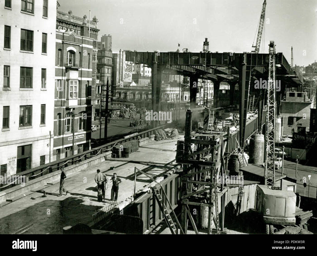 1960s road construction hi-res stock photography and images - Alamy