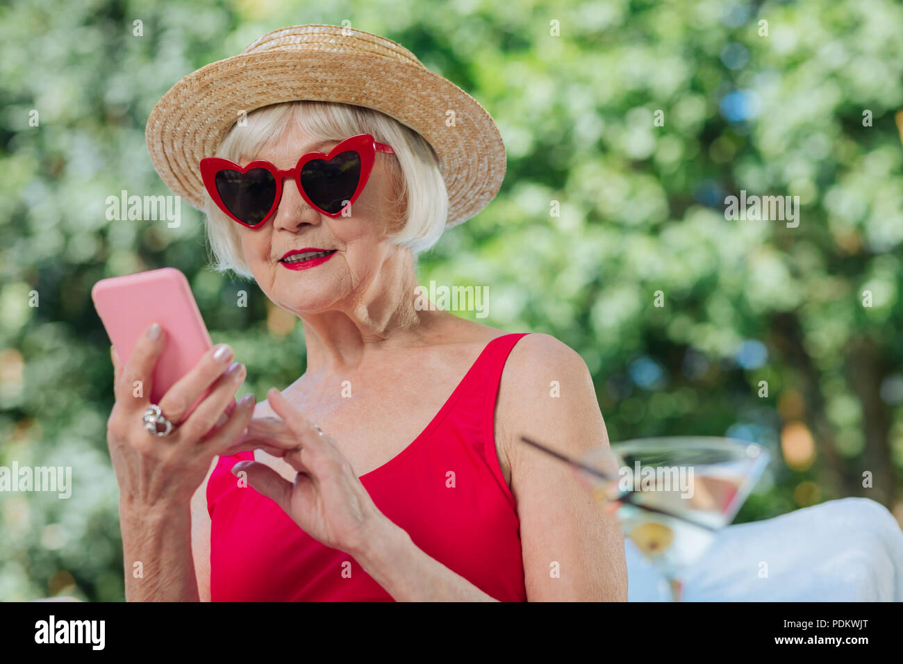 Modern grandmother hi-res stock photography and images - Alamy