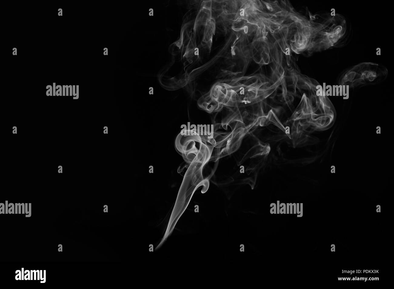 movement of smoke on black background, smoke background, abstract smoke ...