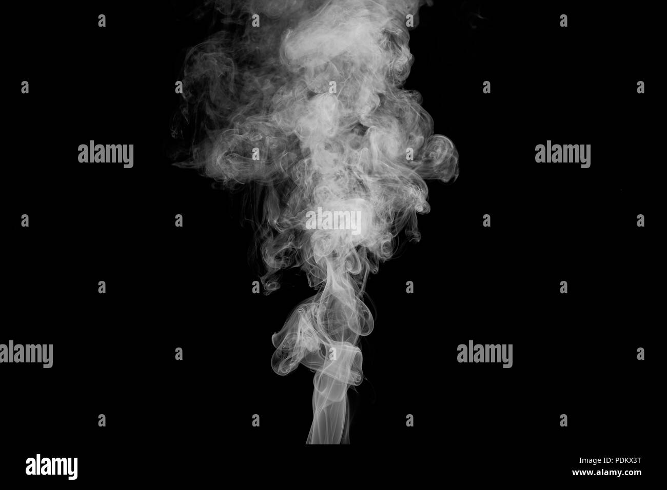 movement of smoke on black background, smoke background, abstract smoke ...
