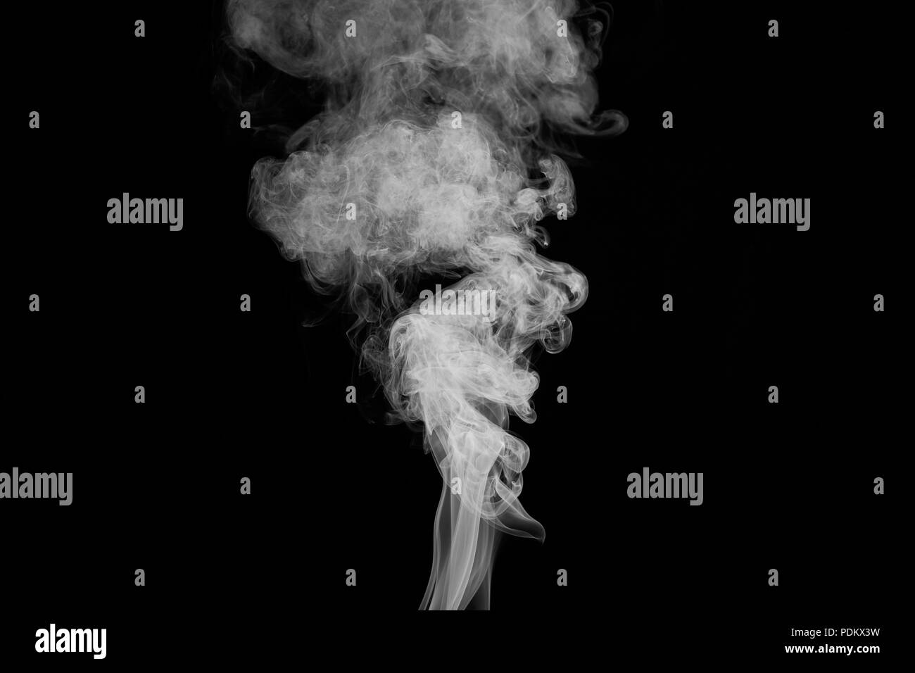 movement of smoke on black background, smoke background, abstract smoke ...