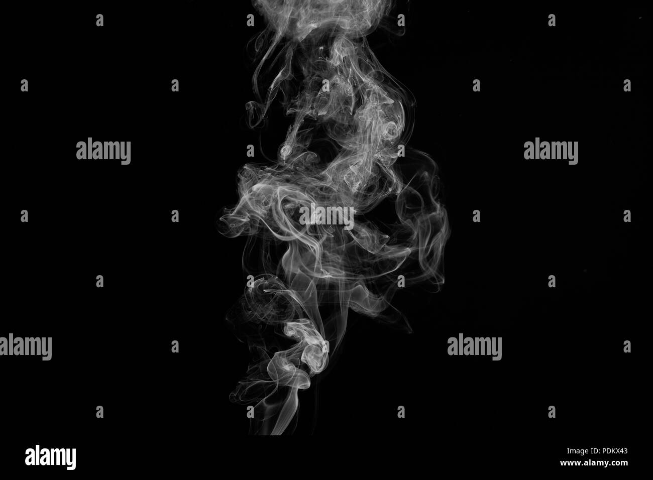 movement of smoke on black background, smoke background, abstract smoke ...