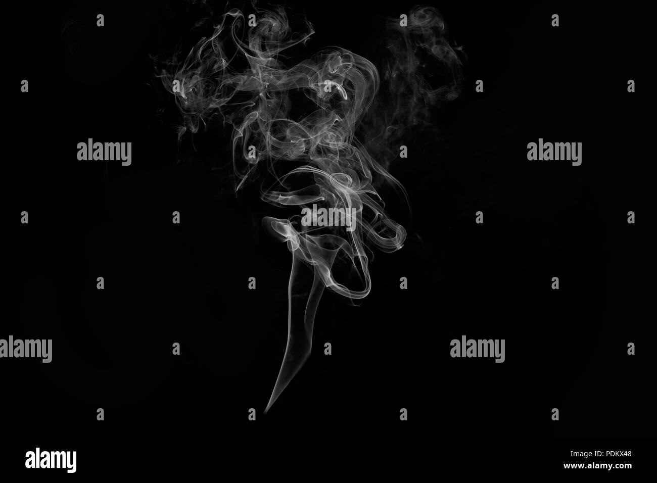 movement of smoke on black background, smoke background, abstract smoke ...
