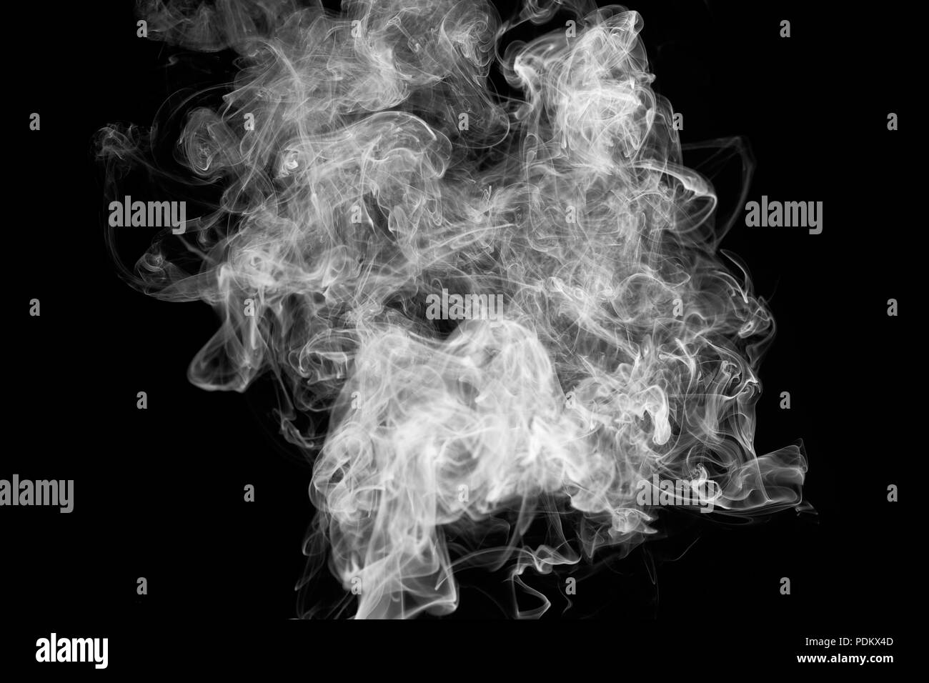 movement of smoke on black background, smoke background, abstract smoke ...