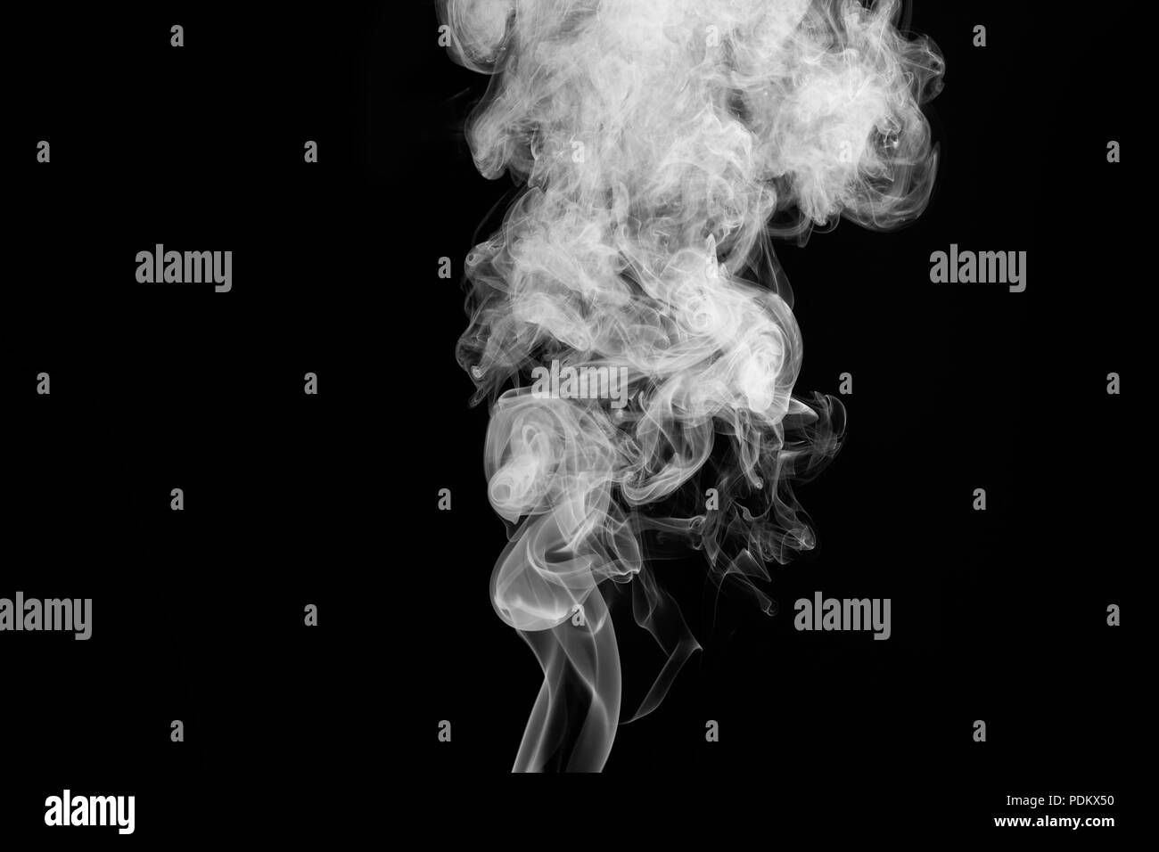 movement of smoke on black background, smoke background, abstract smoke ...