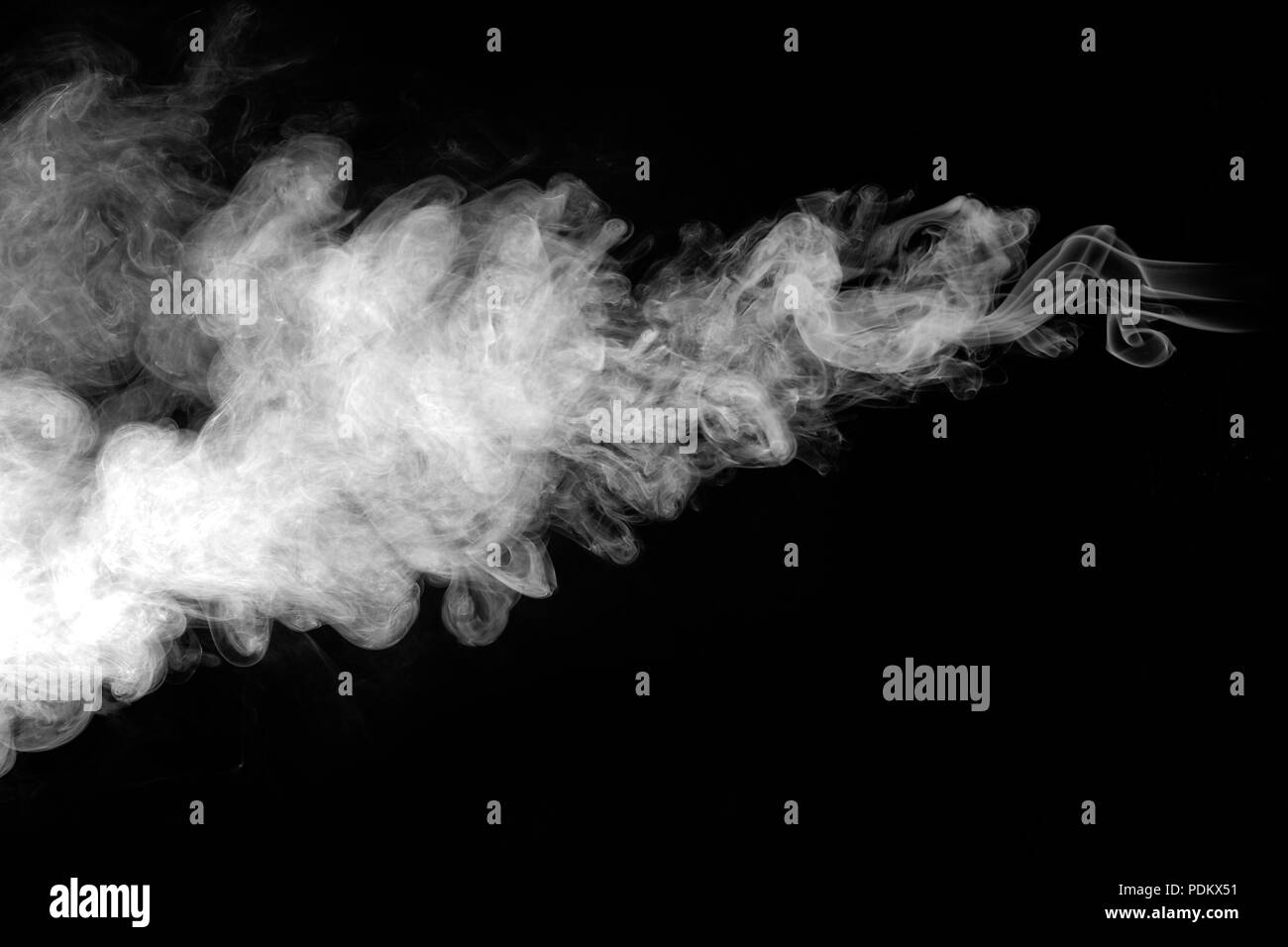 movement of smoke on black background, smoke background, abstract smoke ...