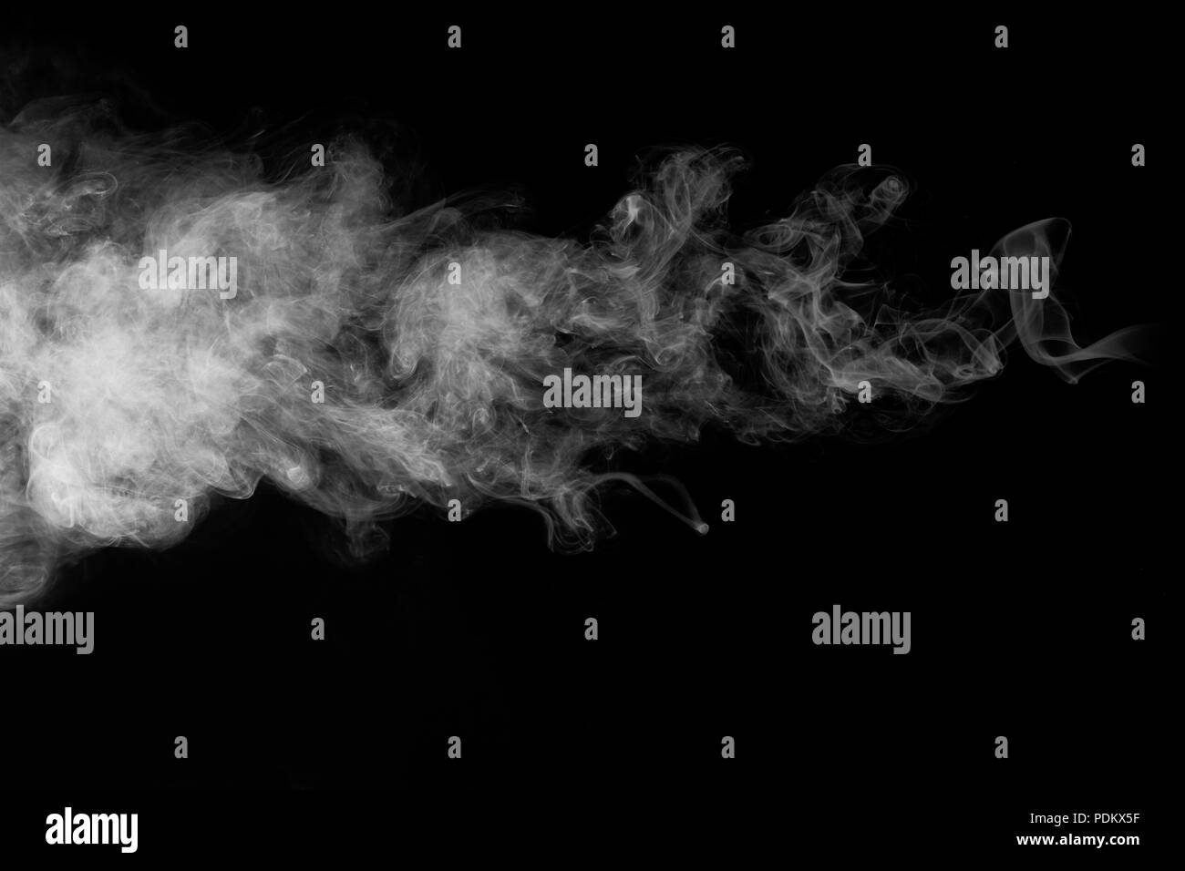 movement of smoke on black background, smoke background, abstract smoke ...