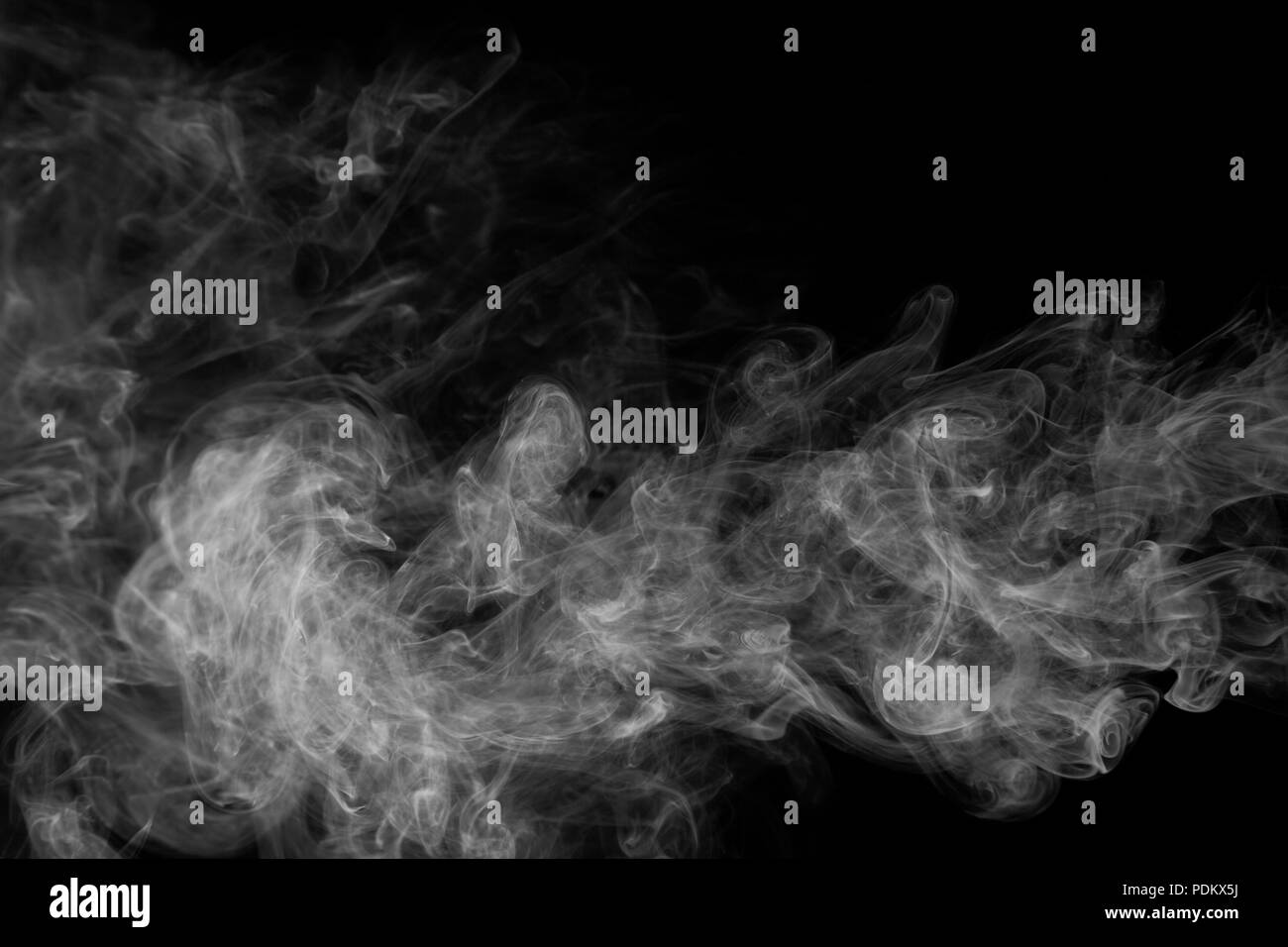 movement of smoke on black background, smoke background, abstract smoke ...