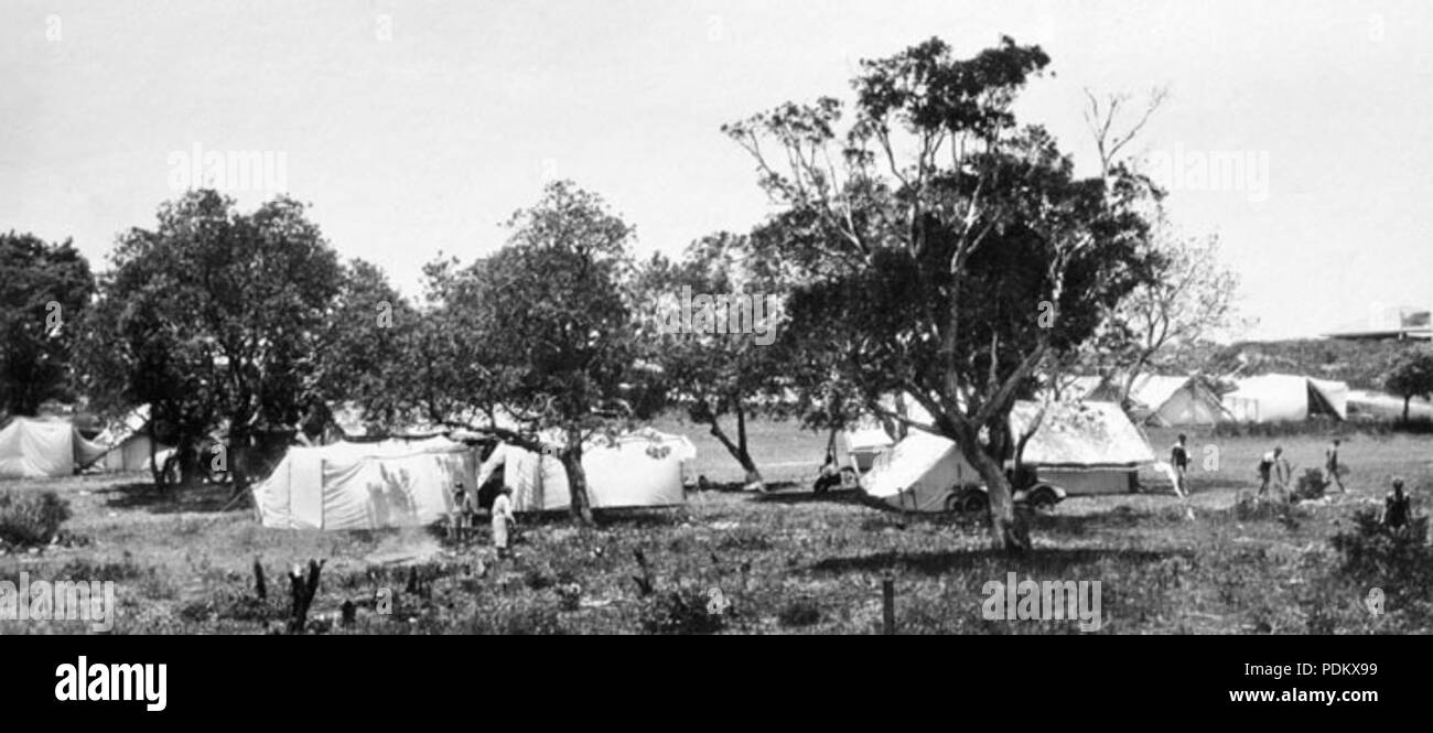 100 Queensland State Archives 1153 Camping ground Mooloolaba January ...