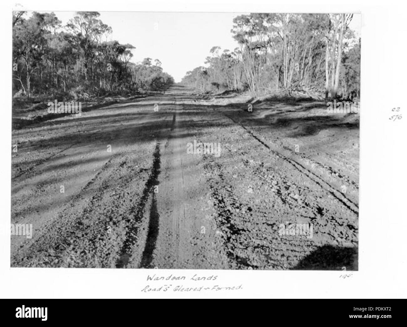S road construction Cut Out Stock Images & Pictures - Alamy