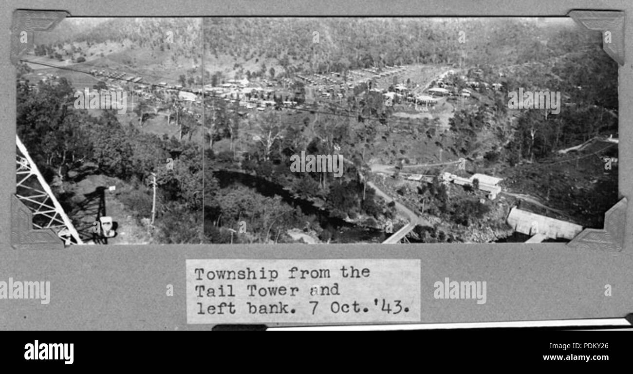 116 Queensland State Archives 4594 Stanley River Township from the Tail ...
