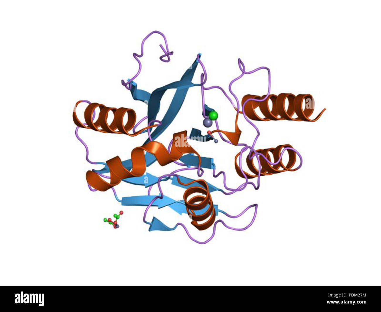 66 PDB 1ko3 EBI Stock Photo - Alamy