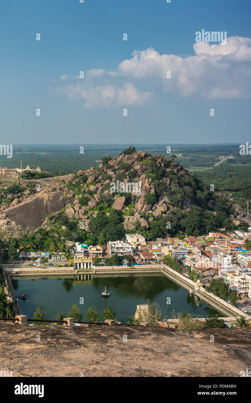Shravanabelagola, Karnataka, India - November 1, 2013: Seen from ...