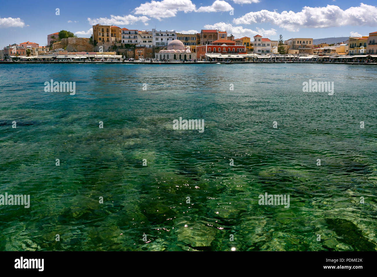 Old harbour, Chania, Crete, Greece Stock Photo - Alamy