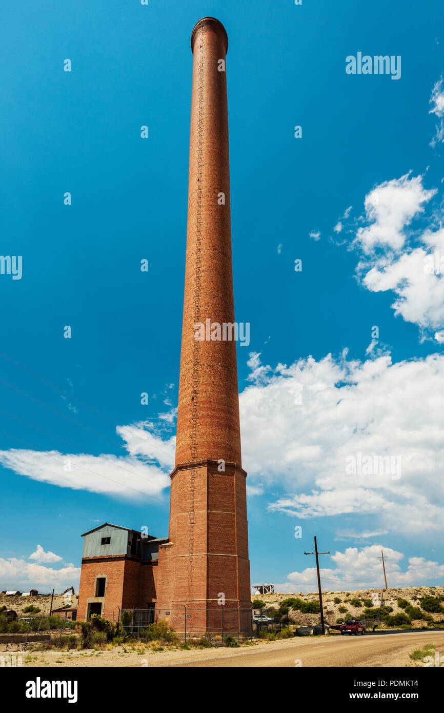 Old mining chimney hi-res stock photography and images - Alamy