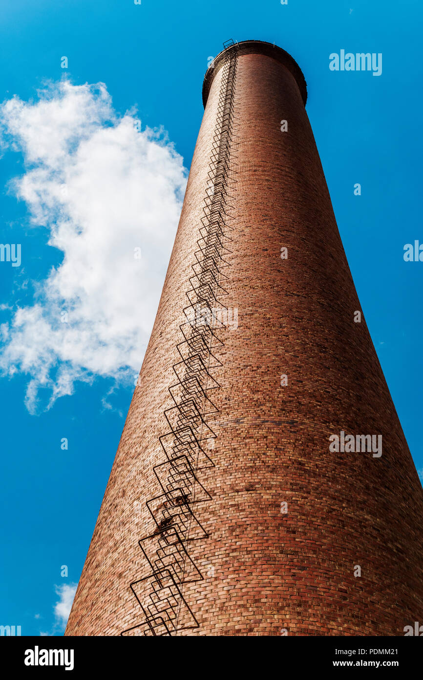 The old Ohio-Colorado Smelting and Refining Company Smokestack (1902 to ...