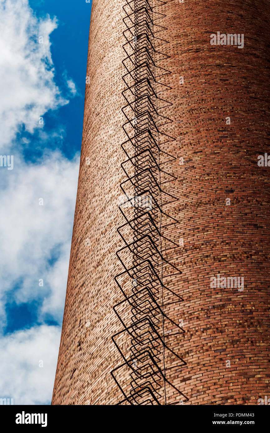 The old Ohio-Colorado Smelting and Refining Company Smokestack (1902 to ...