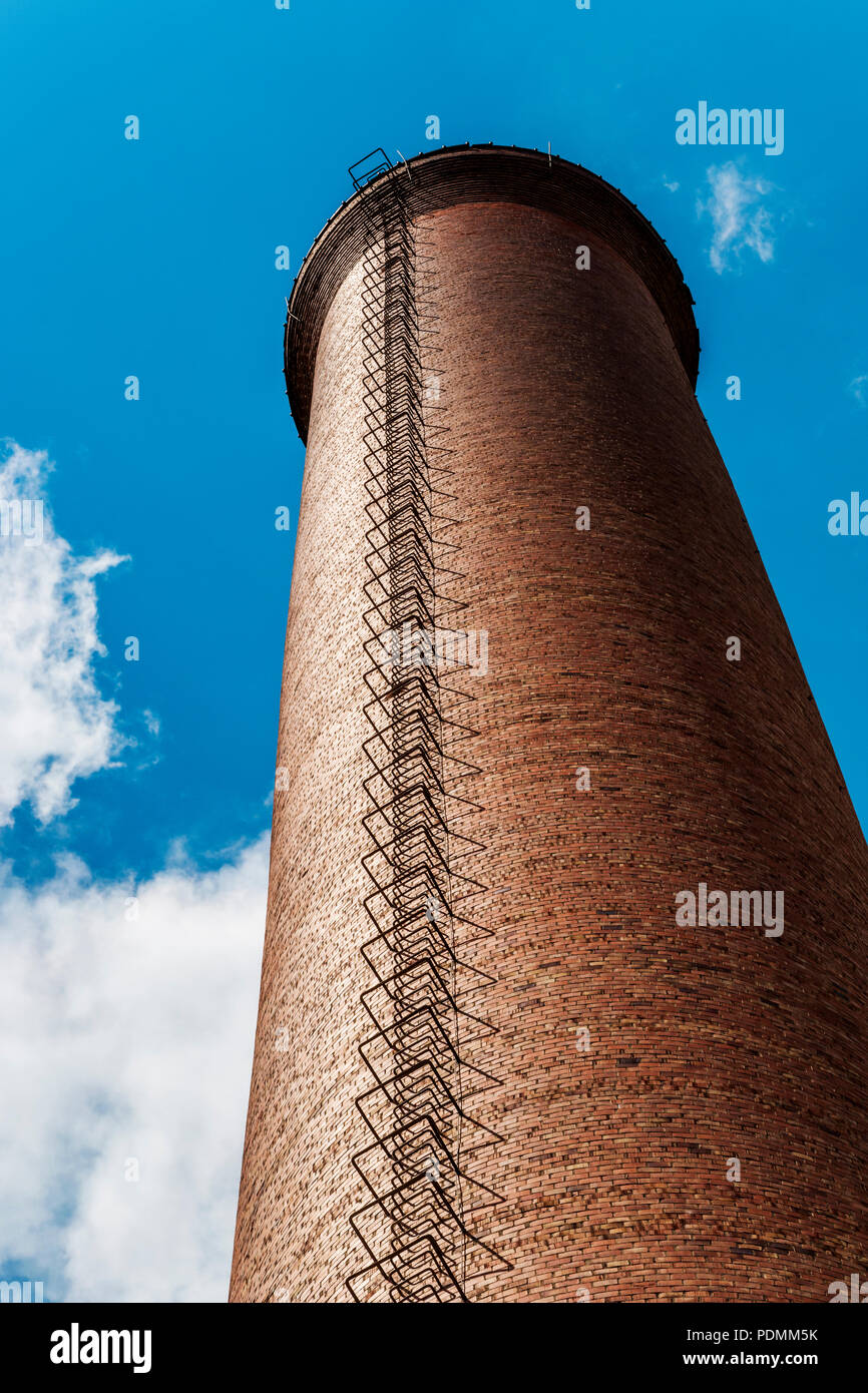The old Ohio-Colorado Smelting and Refining Company Smokestack (1902 to ...