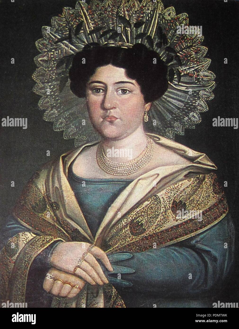 Portrait of a russian woman hi-res stock photography and images - Alamy