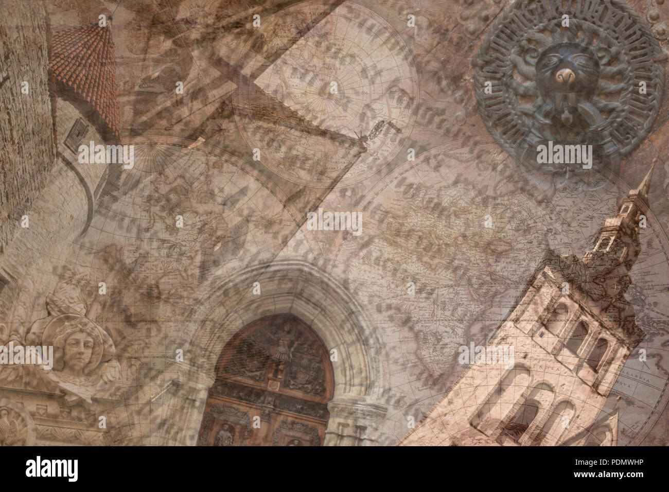 Europe Collage Wallpaper