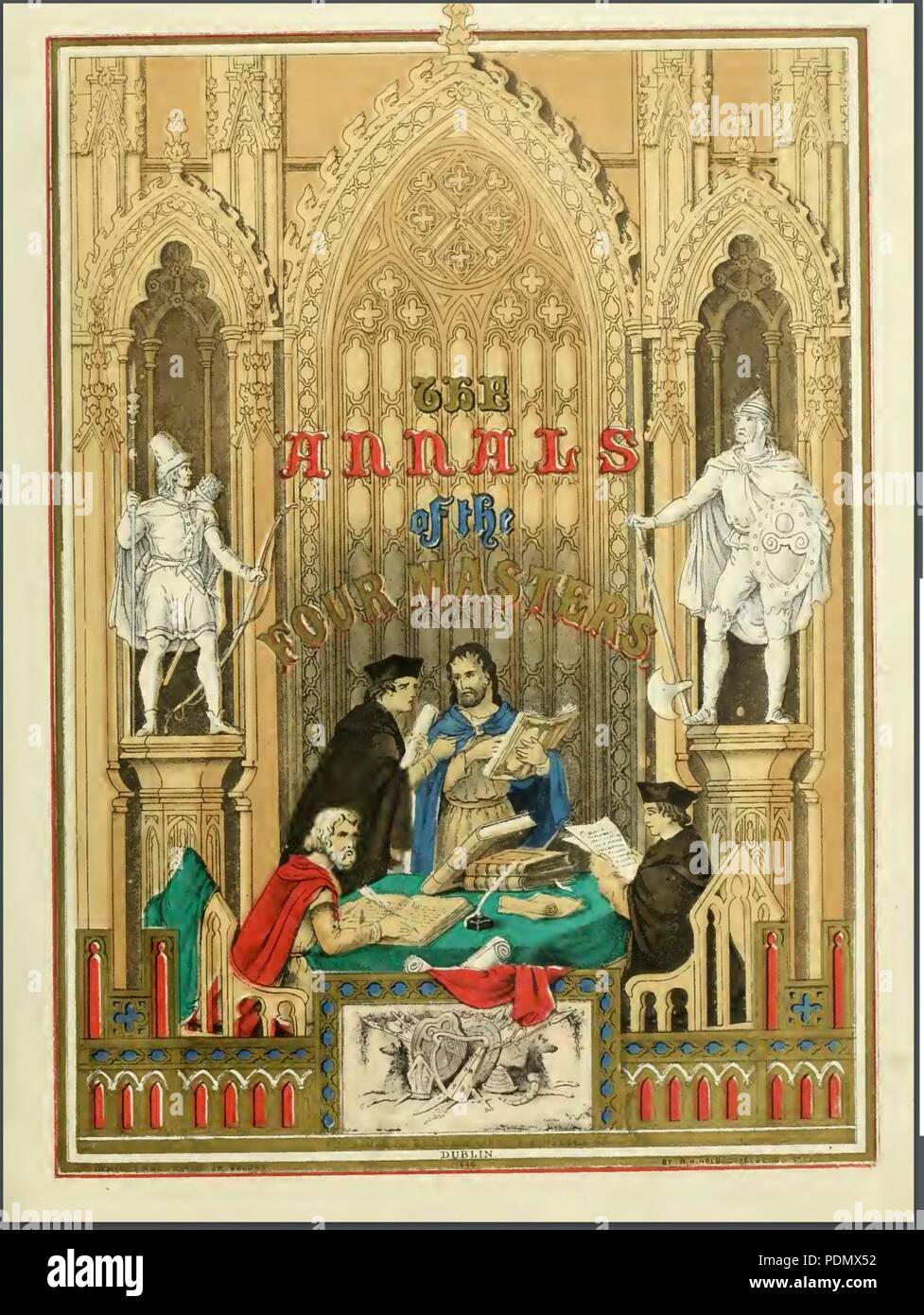 Annals of The Four Masters Stock Photo - Alamy