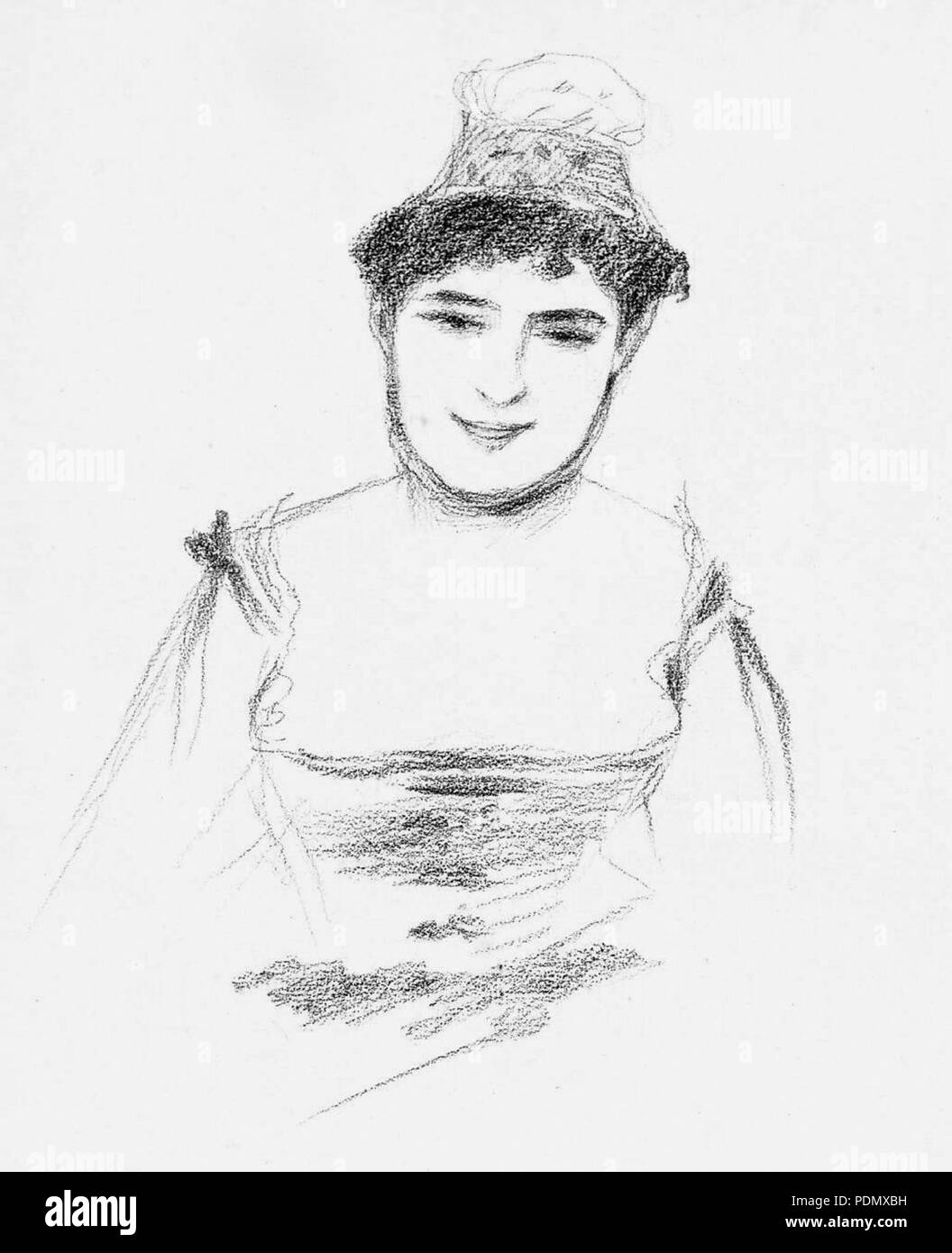 Pierre auguste renoir french 1841 1919 Black and White Stock Photos ...