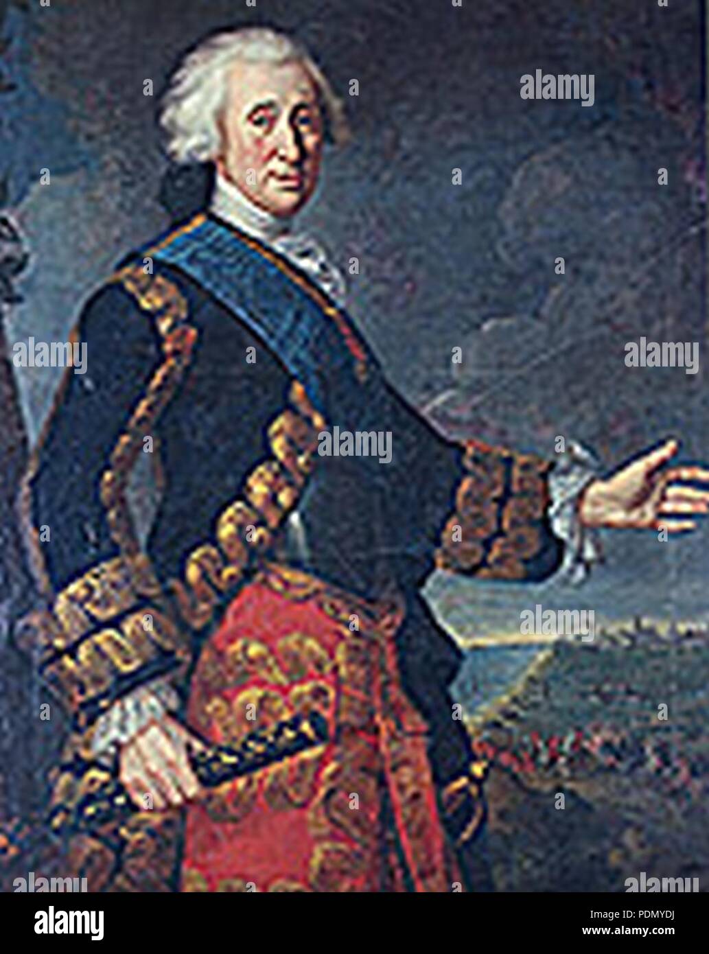 Anne Emmanuel Duc de Croy Prince de Solre (1718-1784) 2 Stock Photo - Alamy
