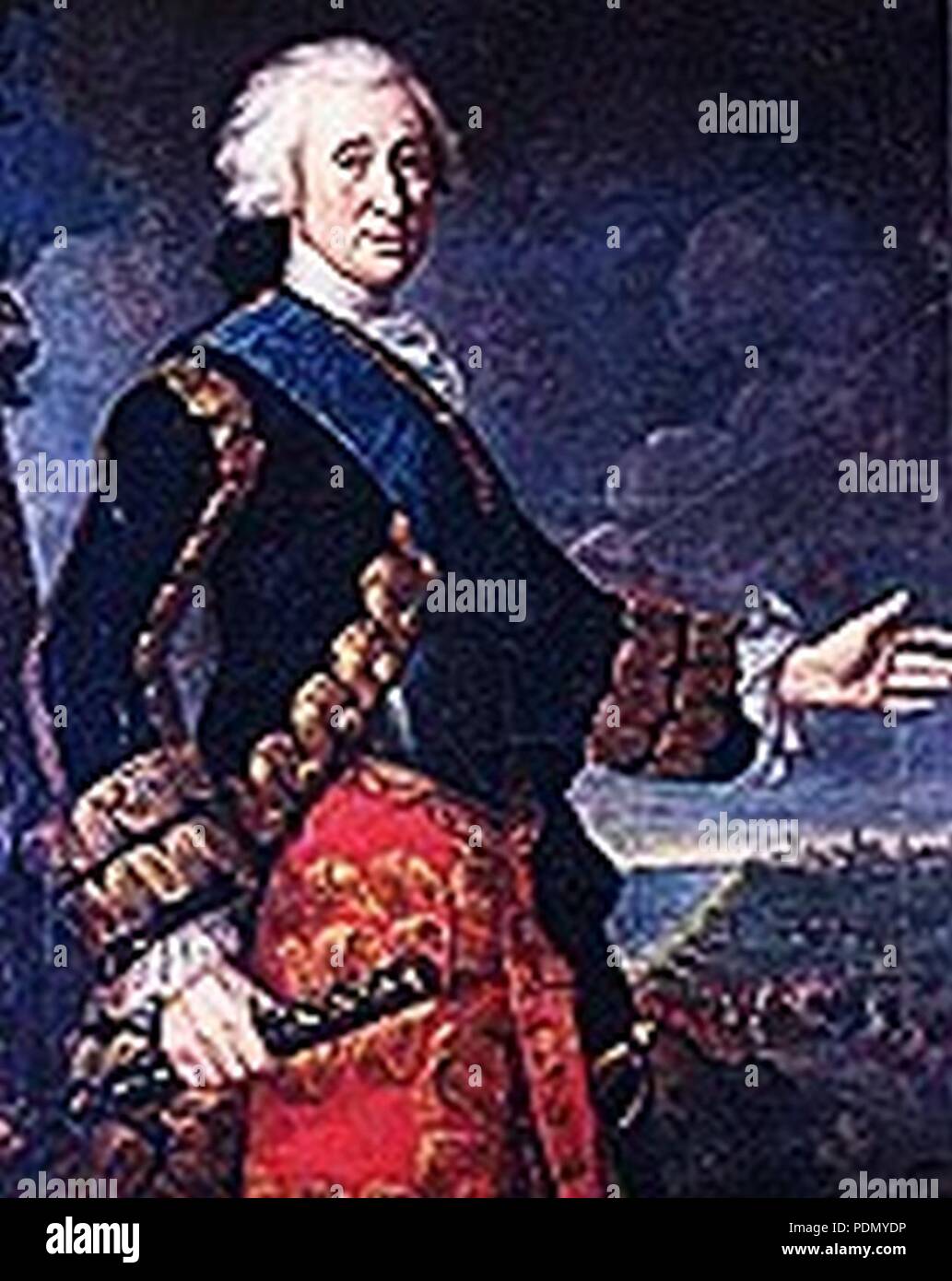 Anne Emmanuel Duc de Croy Prince de Solre (1718-1784 Stock Photo - Alamy