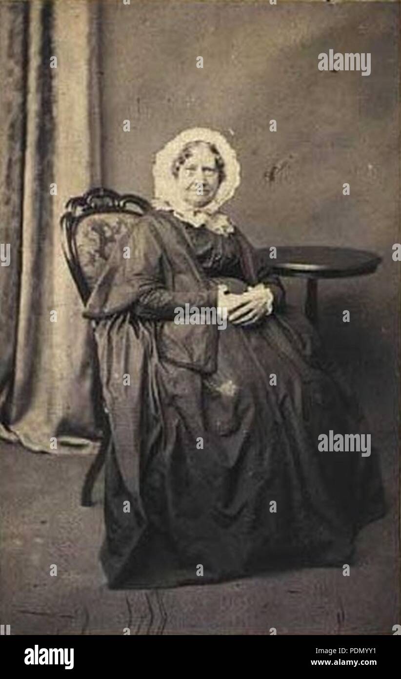 Anne Marie Mangor 1862 Stock Photo - Alamy
