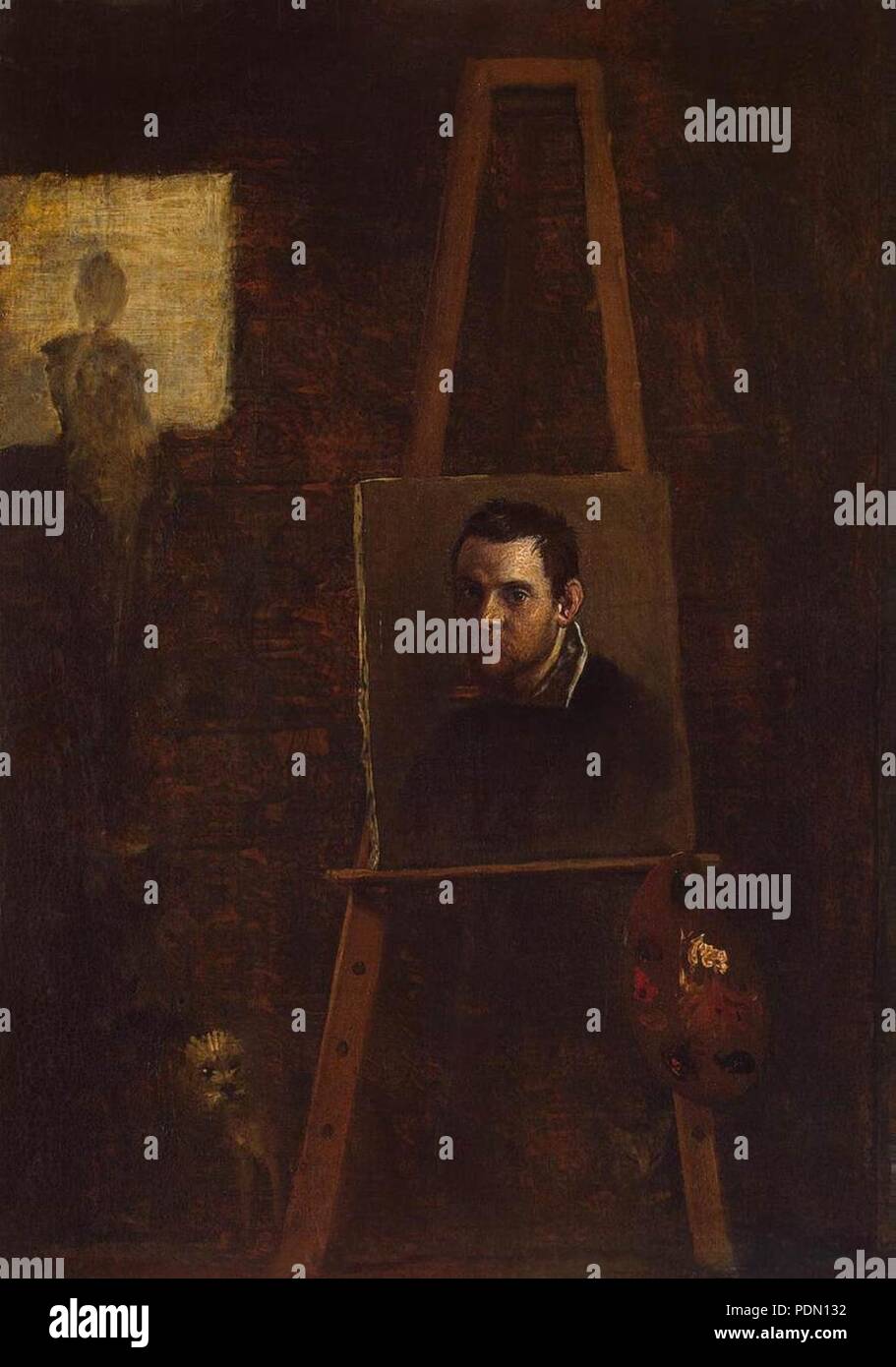 Annibale Carracci - Self-Portrait Stock Photo - Alamy