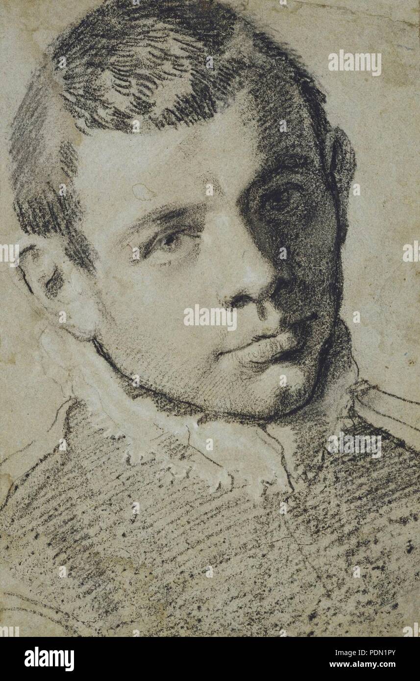 Annibale Carracci, presumed self-portait Stock Photo - Alamy