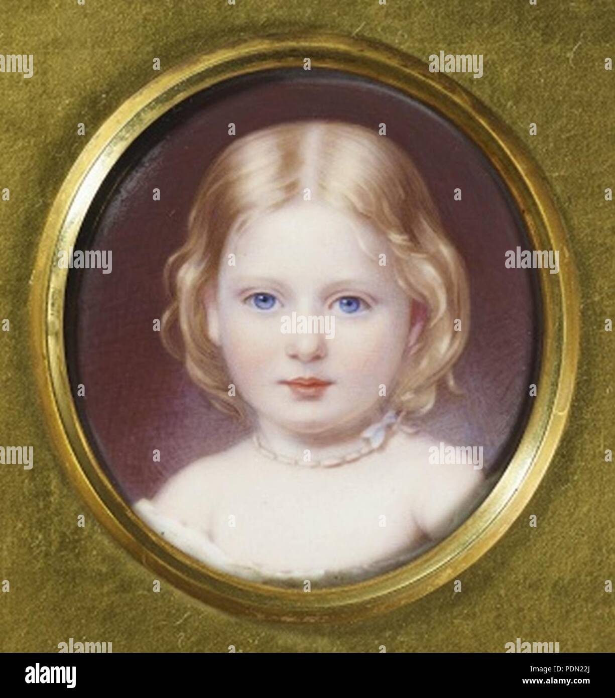 Annie Dixon portrait of Princess Beatrice Stock Photo - Alamy