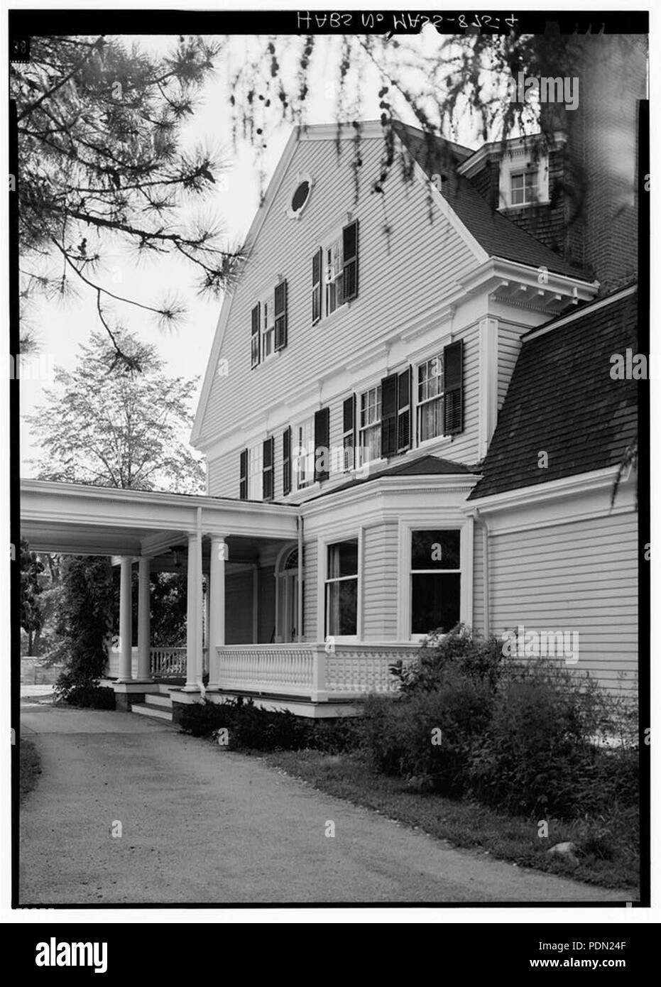 Annie Longfellow Thorpe House - 080125pv Stock Photo - Alamy