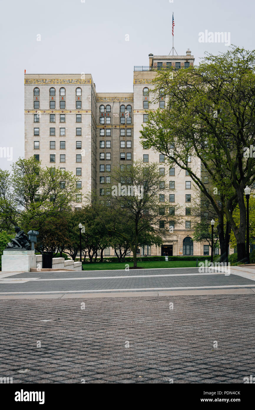 Detroit midtown hi-res stock photography and images - Alamy