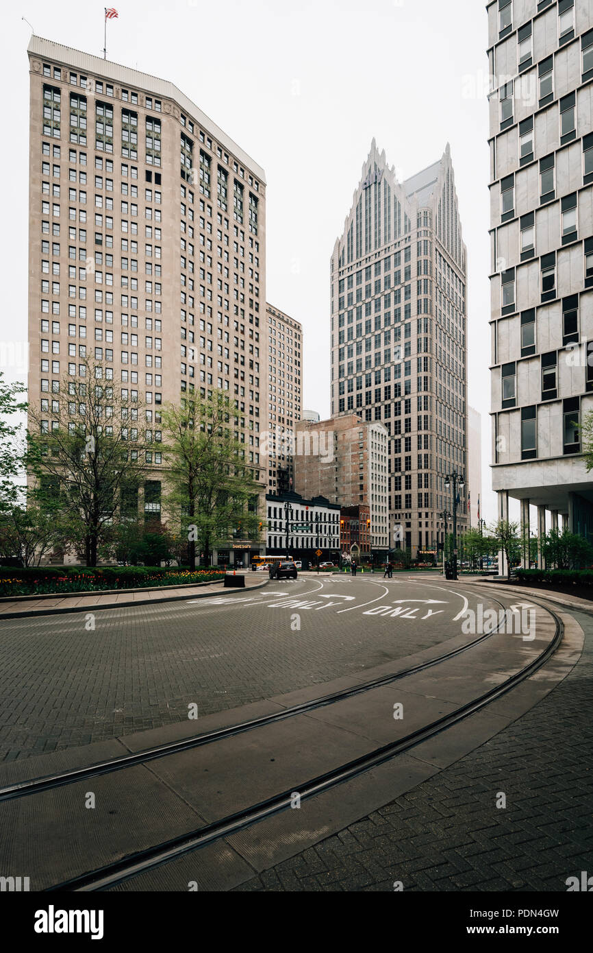 Campus martius detroit hi-res stock photography and images - Alamy